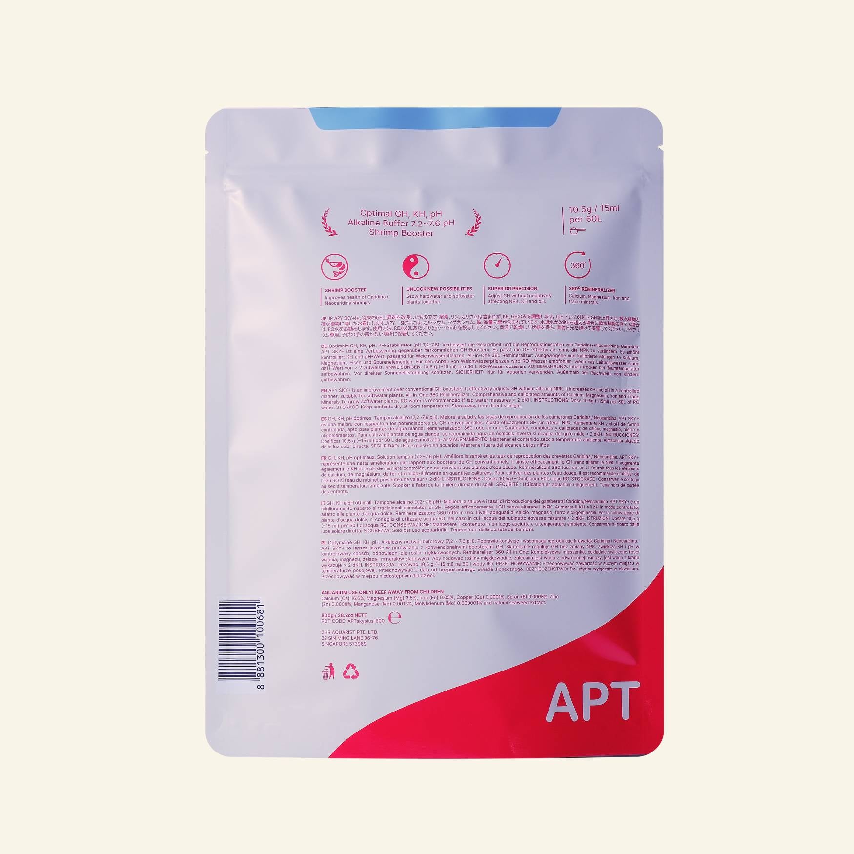 2Hr Aquarist APT SKY PLUS - The 2Hr Aquarist